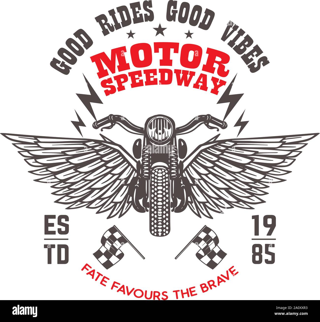 Motorcycle club vector vectors hi-res stock photography and images - Alamy