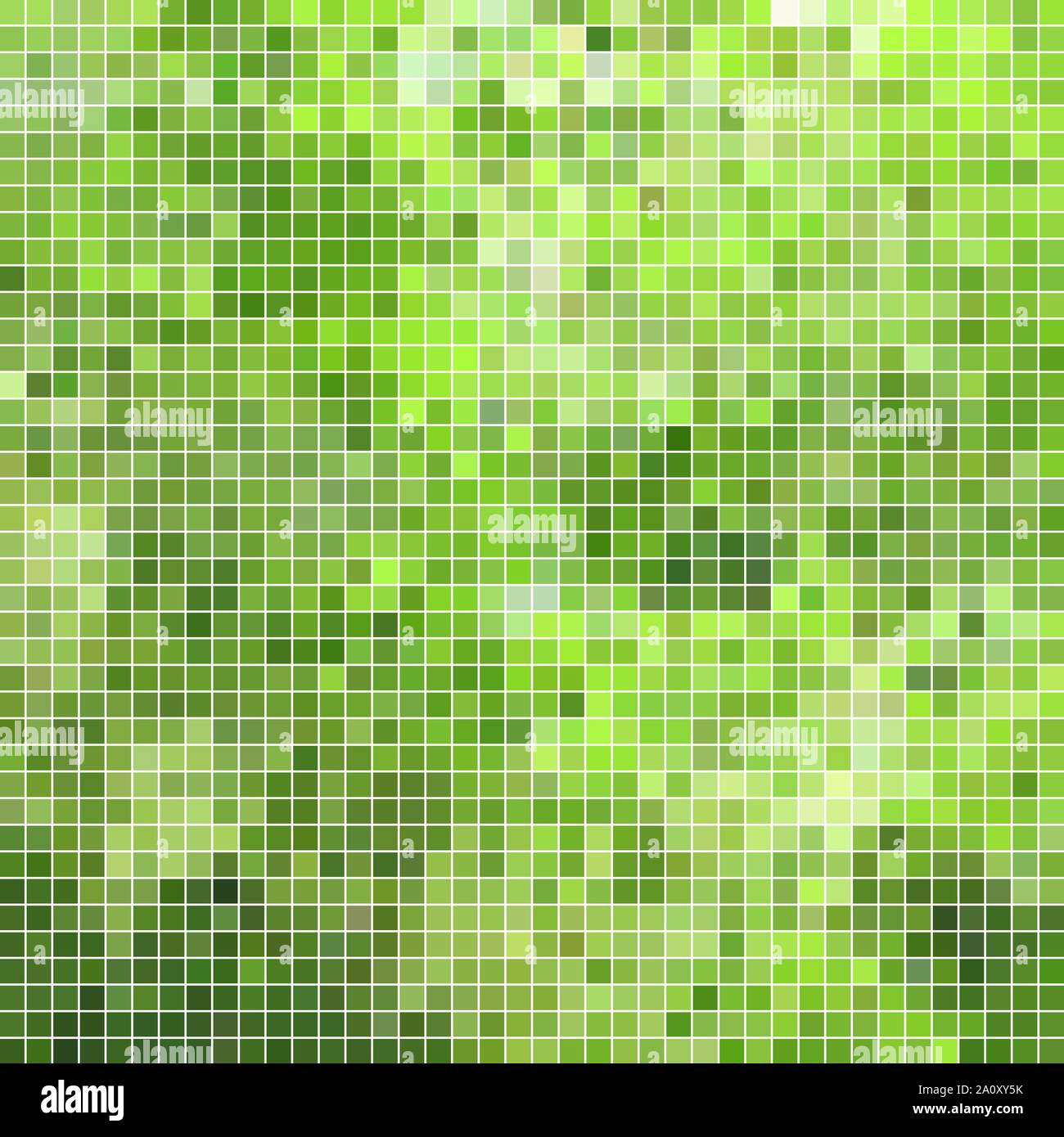 abstract vector square pixel mosaic background - green Stock Vector ...