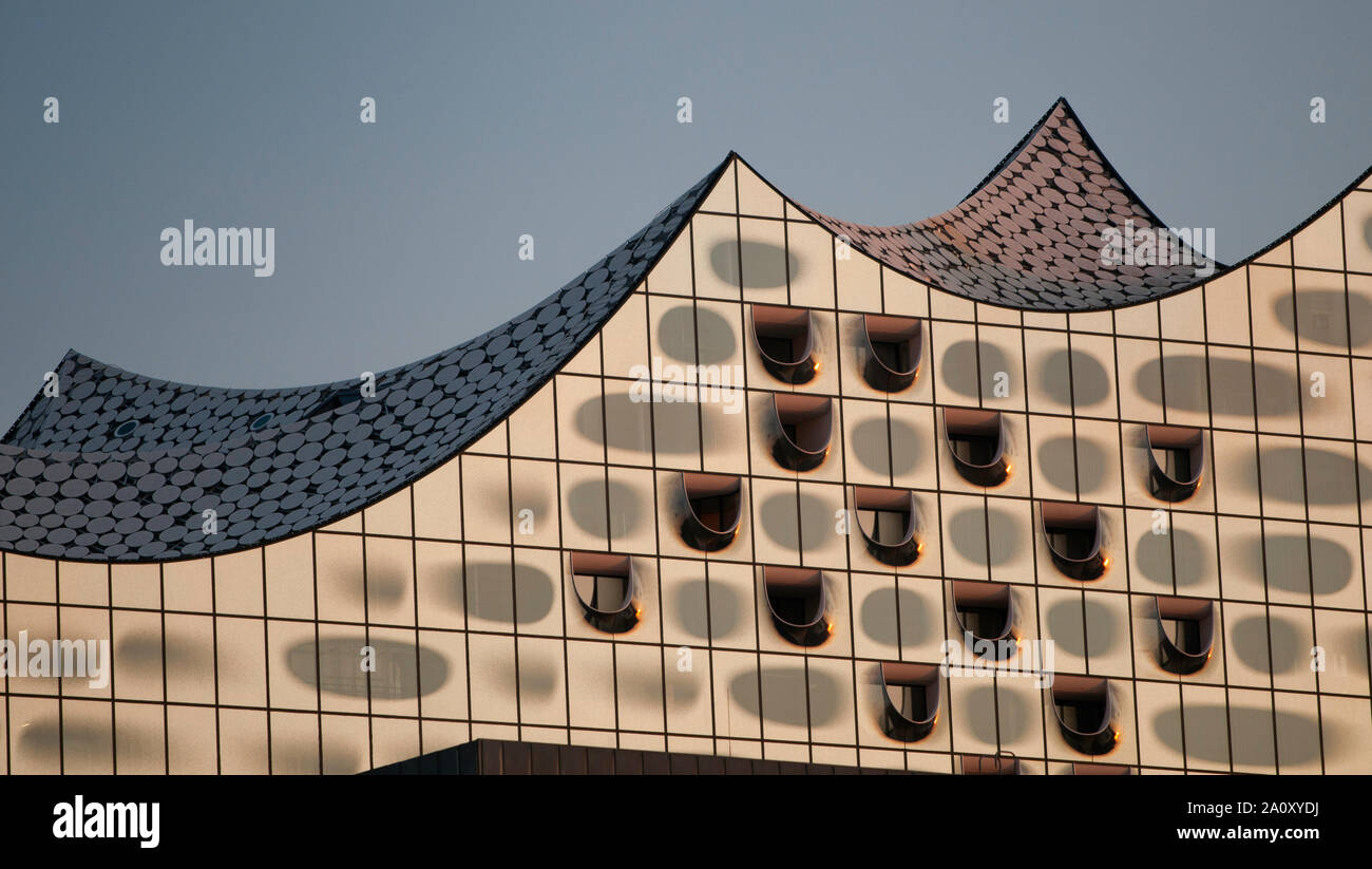 Glass facade iconic elbphilharmonie hi-res stock photography and images ...