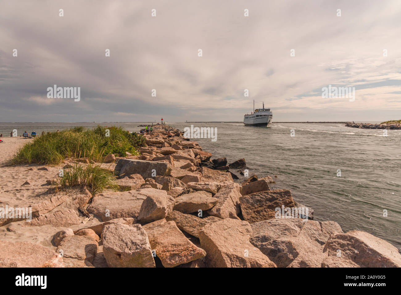 Point judith block island ferry hi-res stock photography and images - Alamy