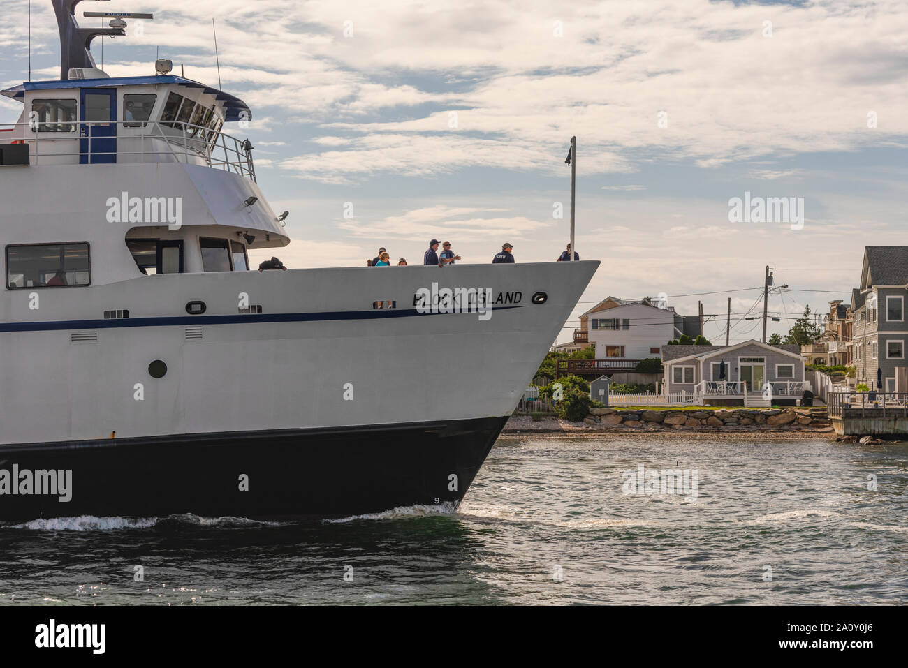 Point judith block island ferry hi-res stock photography and images - Alamy