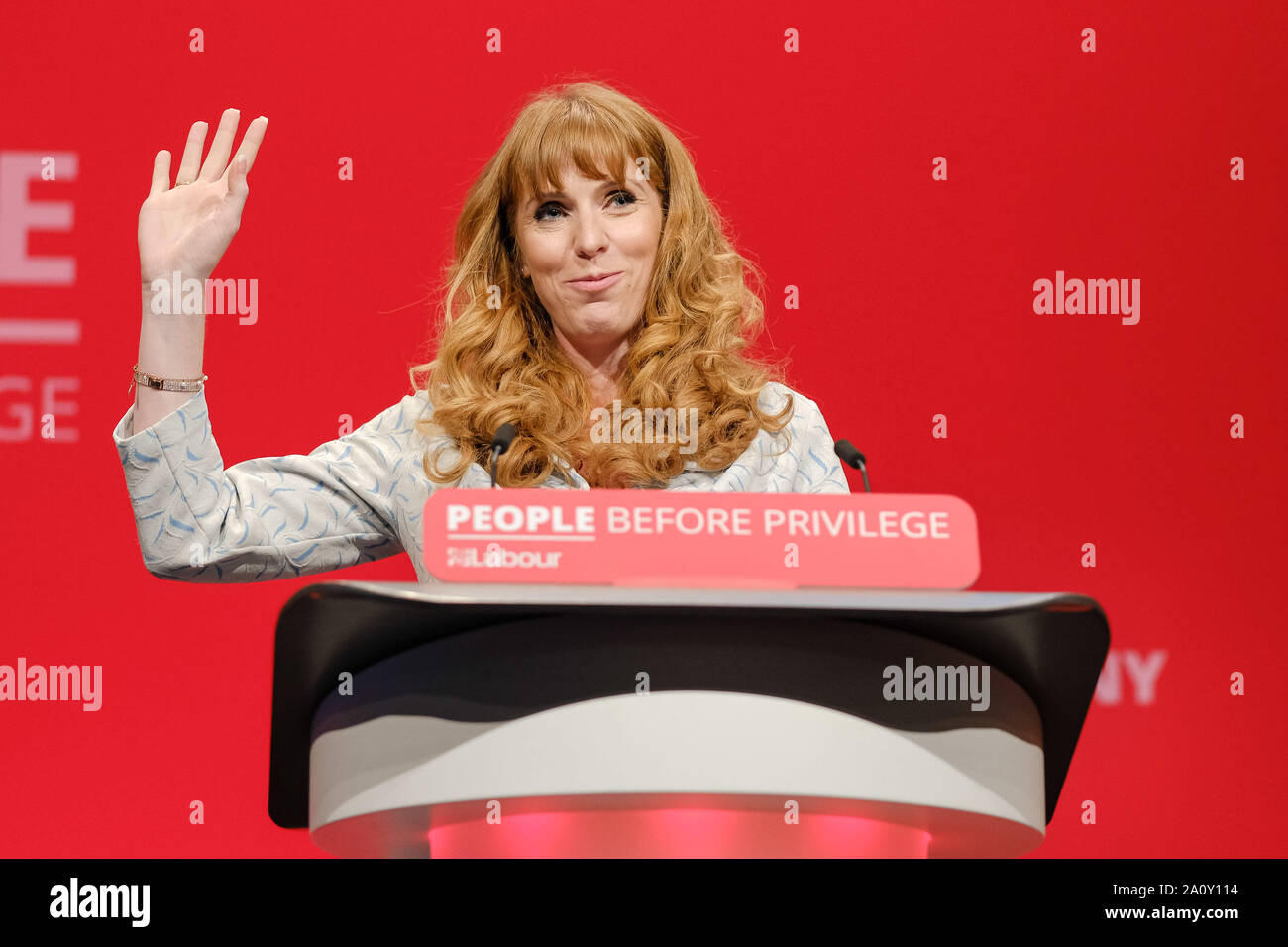Angela rayner speaking hi-res stock photography and images - Alamy
