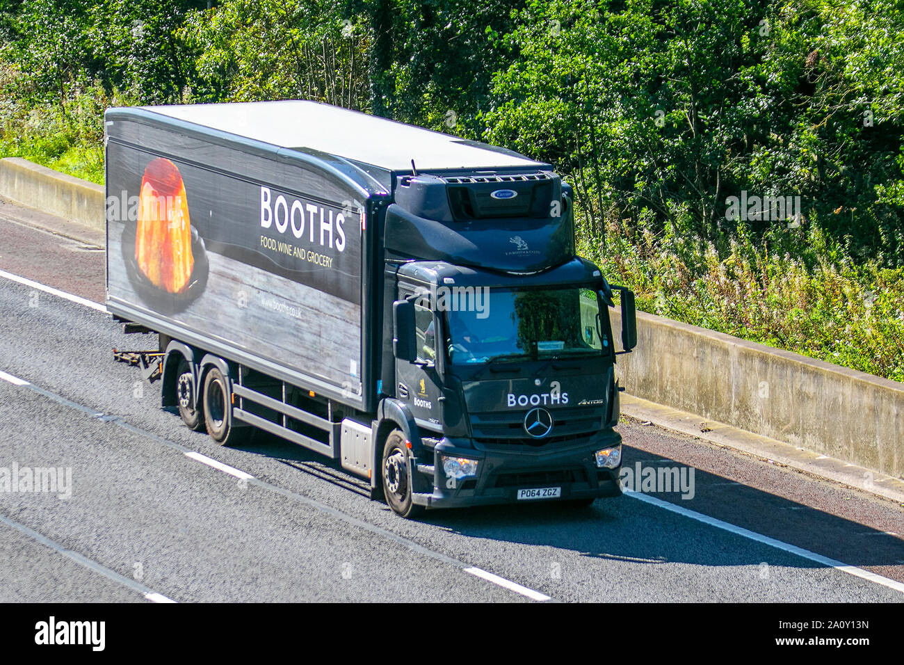 Booths supermarket food truck Mercedes Benz; Heavy bulk haulage ...