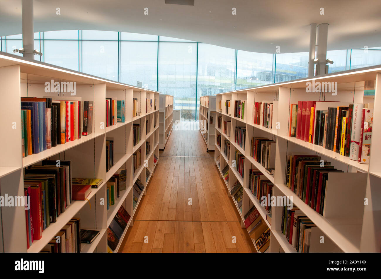 The new library of Helsinki, Finland Stock Photo - Alamy