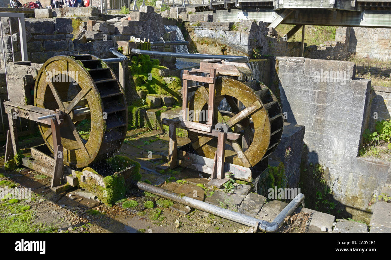 Working water wheel hi-res stock photography and images - Alamy