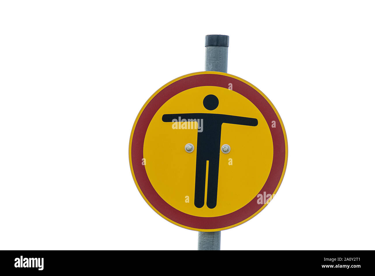 Prohibited access sign Cut Out Stock Images & Pictures - Alamy