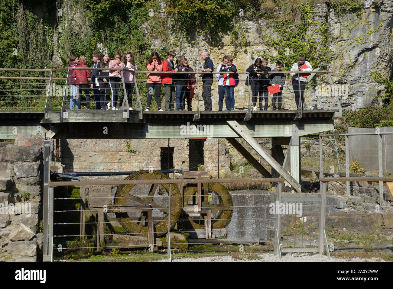Cromford water wheel hi-res stock photography and images - Alamy