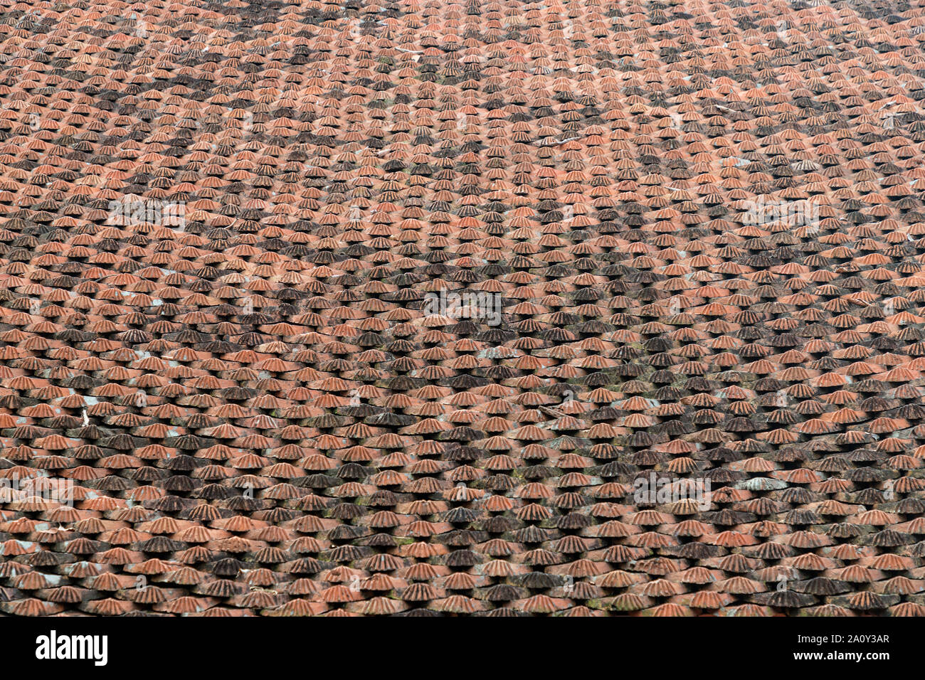 Vintage tile texture in temple hi-res stock photography and images - Alamy