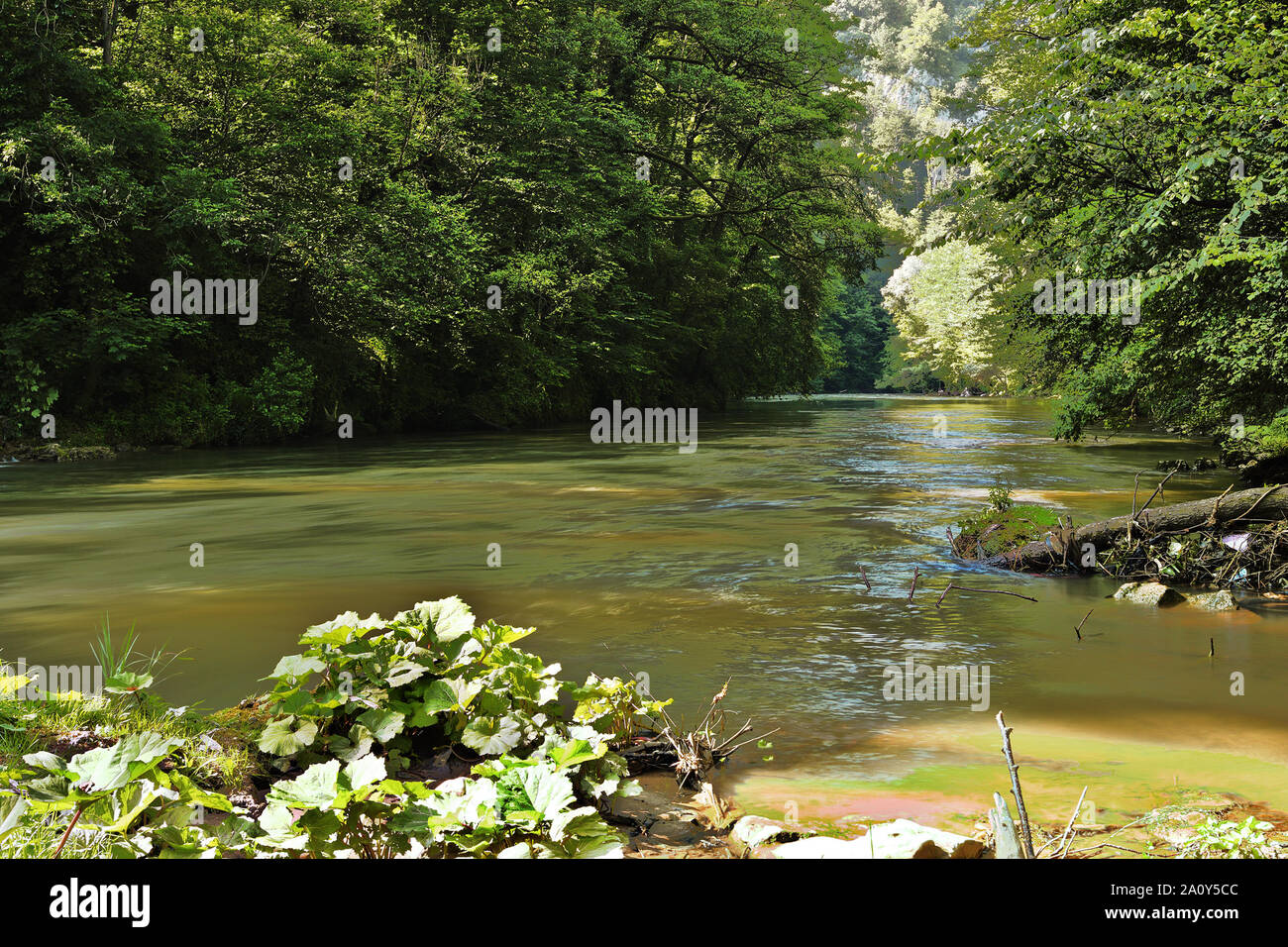 River landscape romania hi-res stock photography and images - Alamy