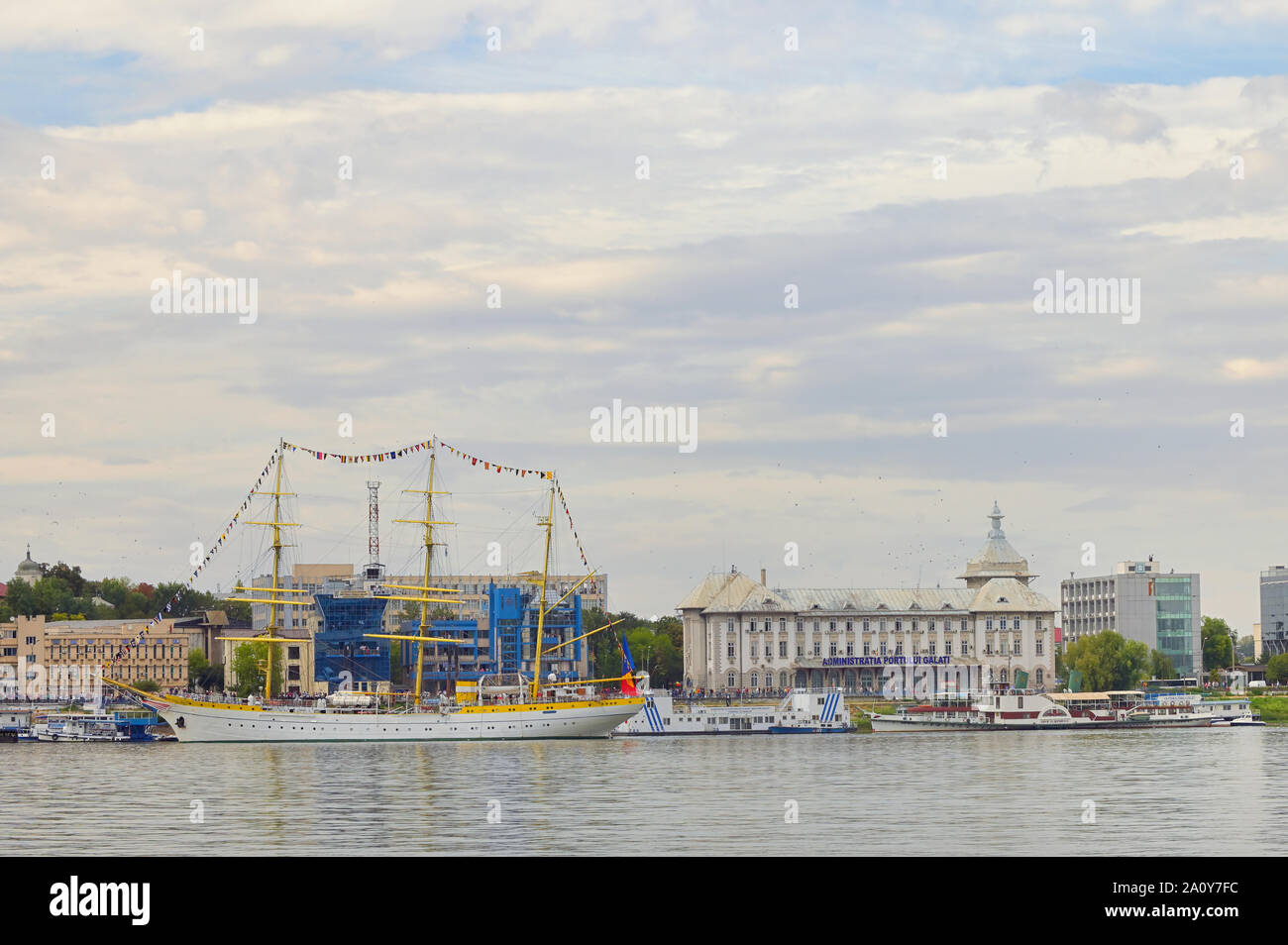 Galati, Romania - September 17, 2019. Brice Mircea Romanian Military ...