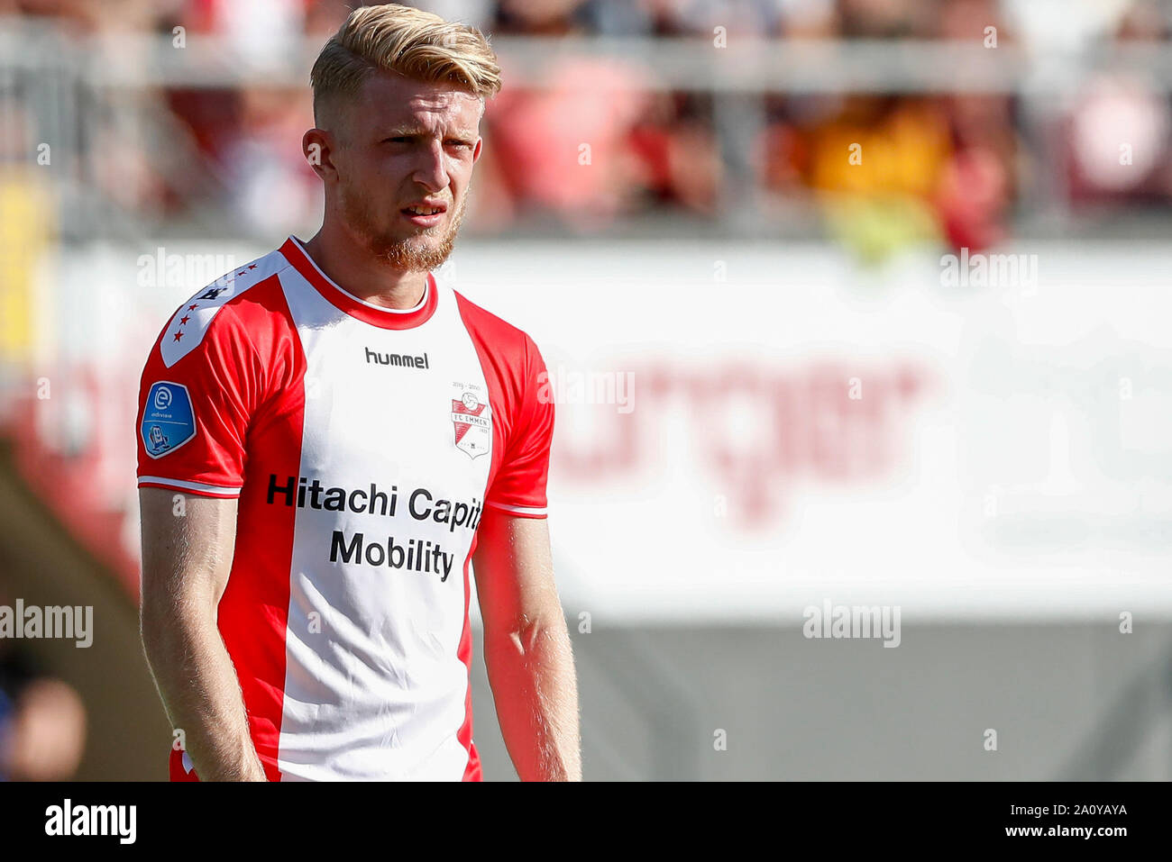 Emmen, Netherlands. 22nd Sep, 2019. EMMEN, 22-09-2019, Stadium de Oude Meerdijk, season 2019/ ...