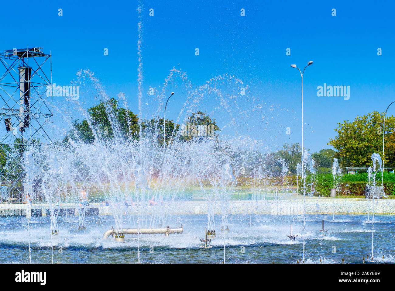 Outdoor summer day garden child wet hi-res stock photography and images ...