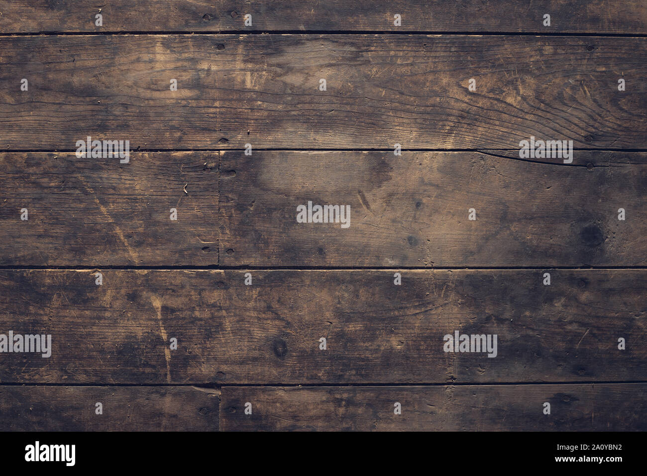 Damaged Wood Plank Flooring Stock Photo - Alamy