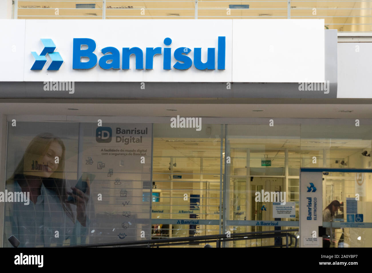 Banrisul logo hi-res stock photography and images - Alamy