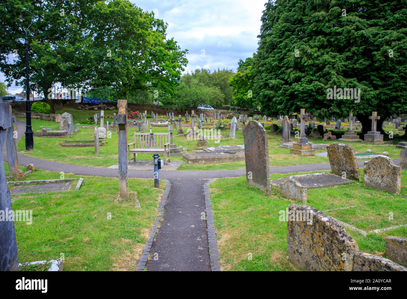 St Nicholas Church, Bathampton, Bath Stock Photo - Alamy