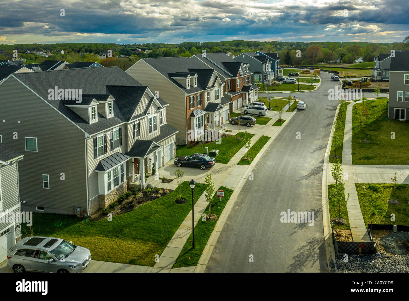 Typical American Neighborhood