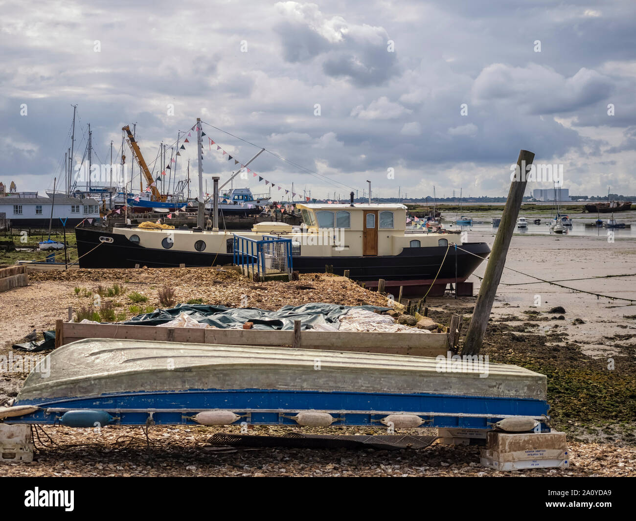 West mersea boats hi-res stock photography and images - Alamy