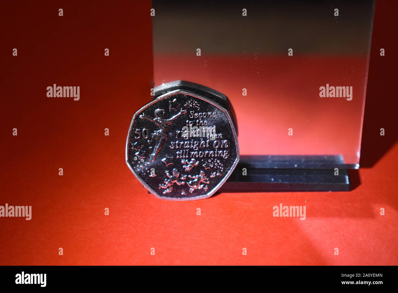Peter pan uncirculated collectors 50p hi-res stock photography and ...