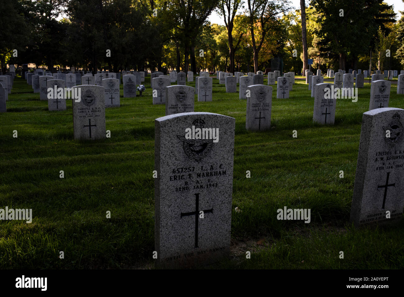 shots of a graveyard in fall Stock Photo - Alamy