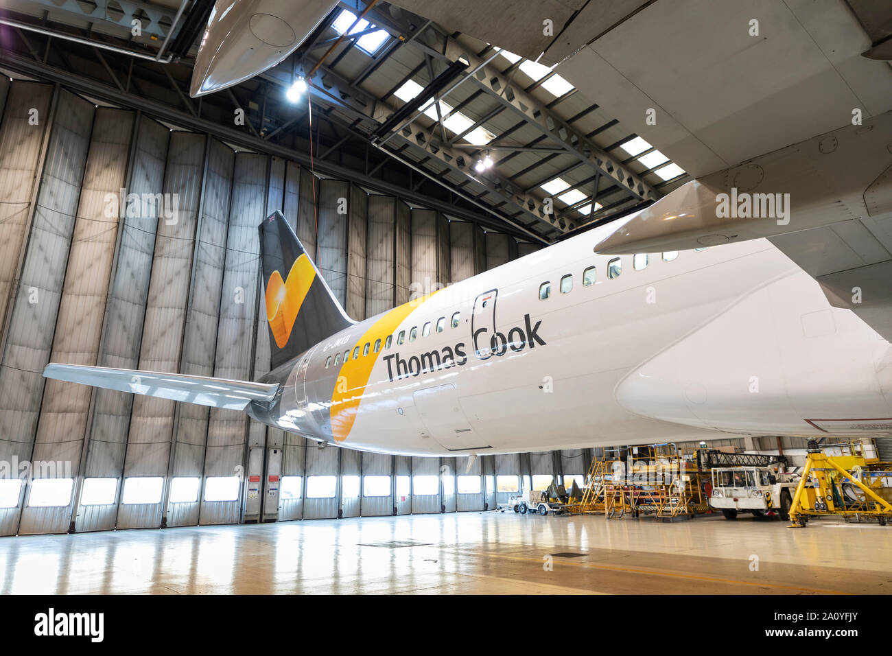 Condor / Thomas Cook Airlines Boeing 757 registration G-JMAB in a ...