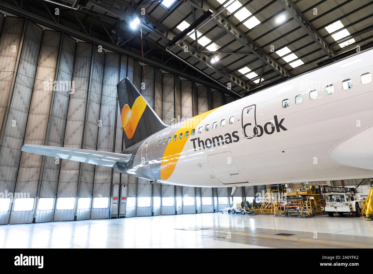Condor / Thomas Cook Airlines Boeing 757 registration G-JMAB in a ...