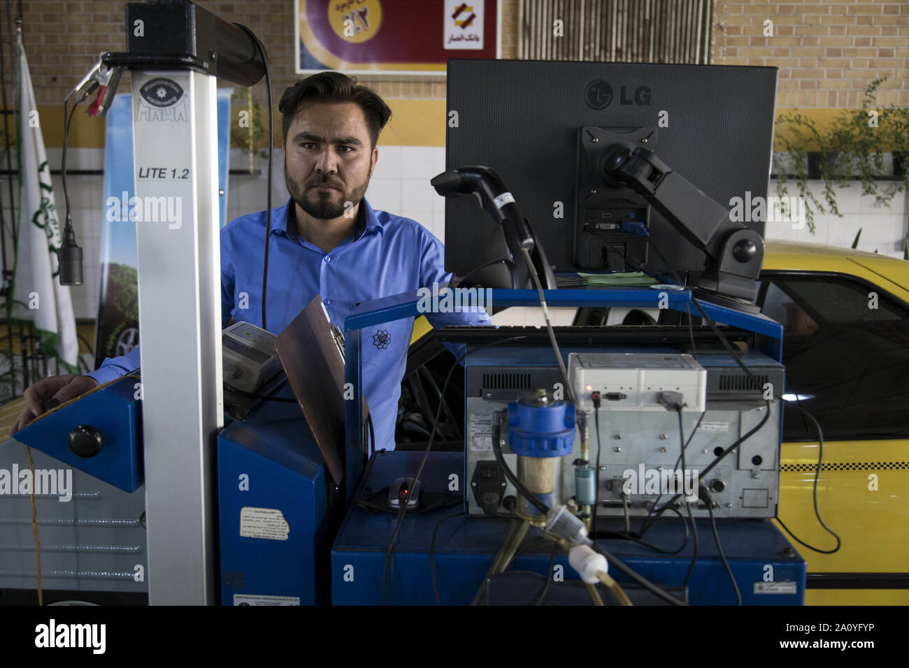 Periodic Vehicle Inspection High Resolution Stock Photography and ...