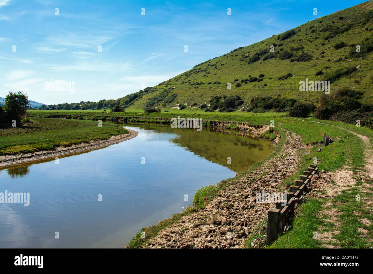 Cuckmere haven river walk hi-res stock photography and images - Alamy