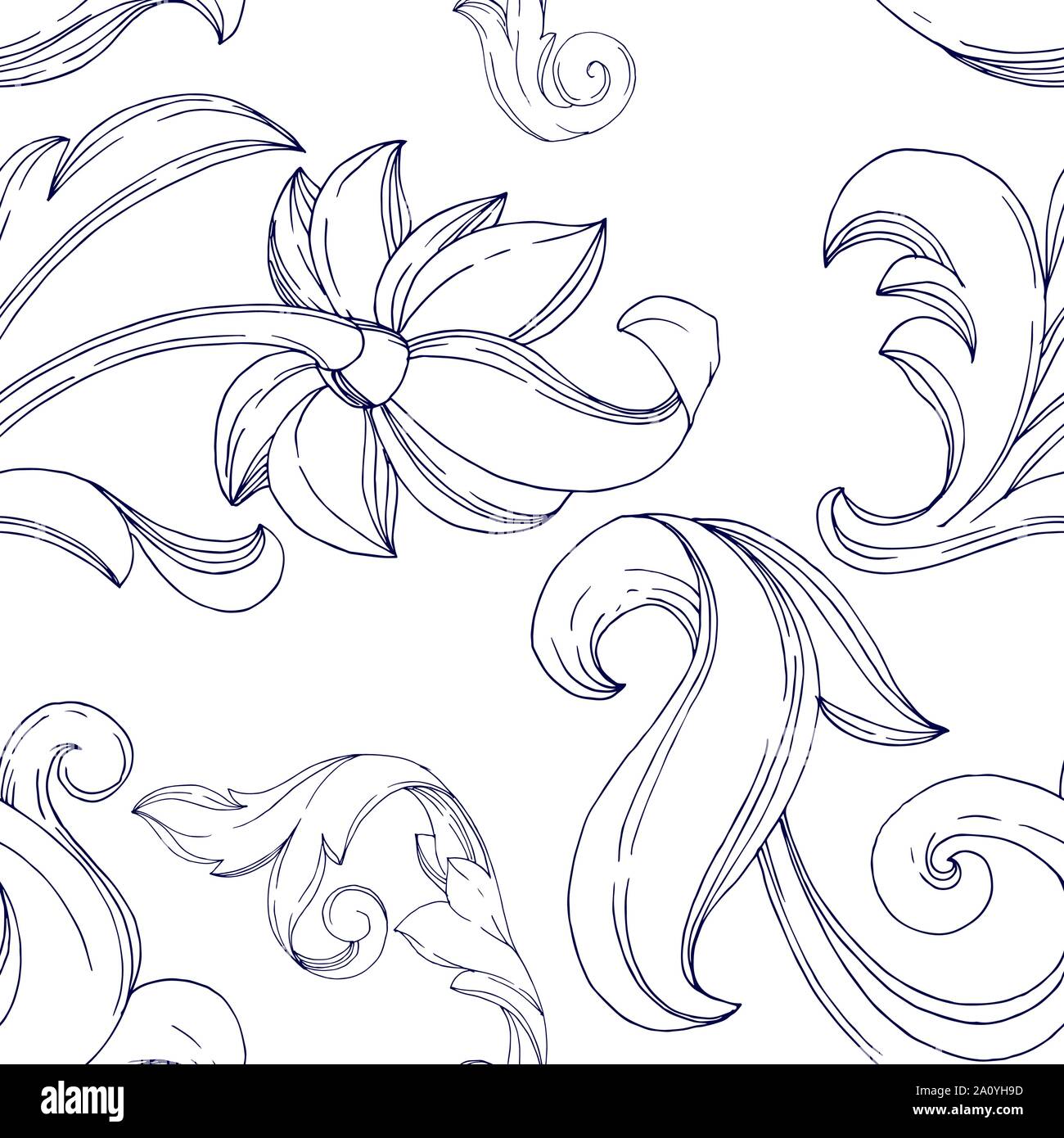 Simple Baroque Pattern
