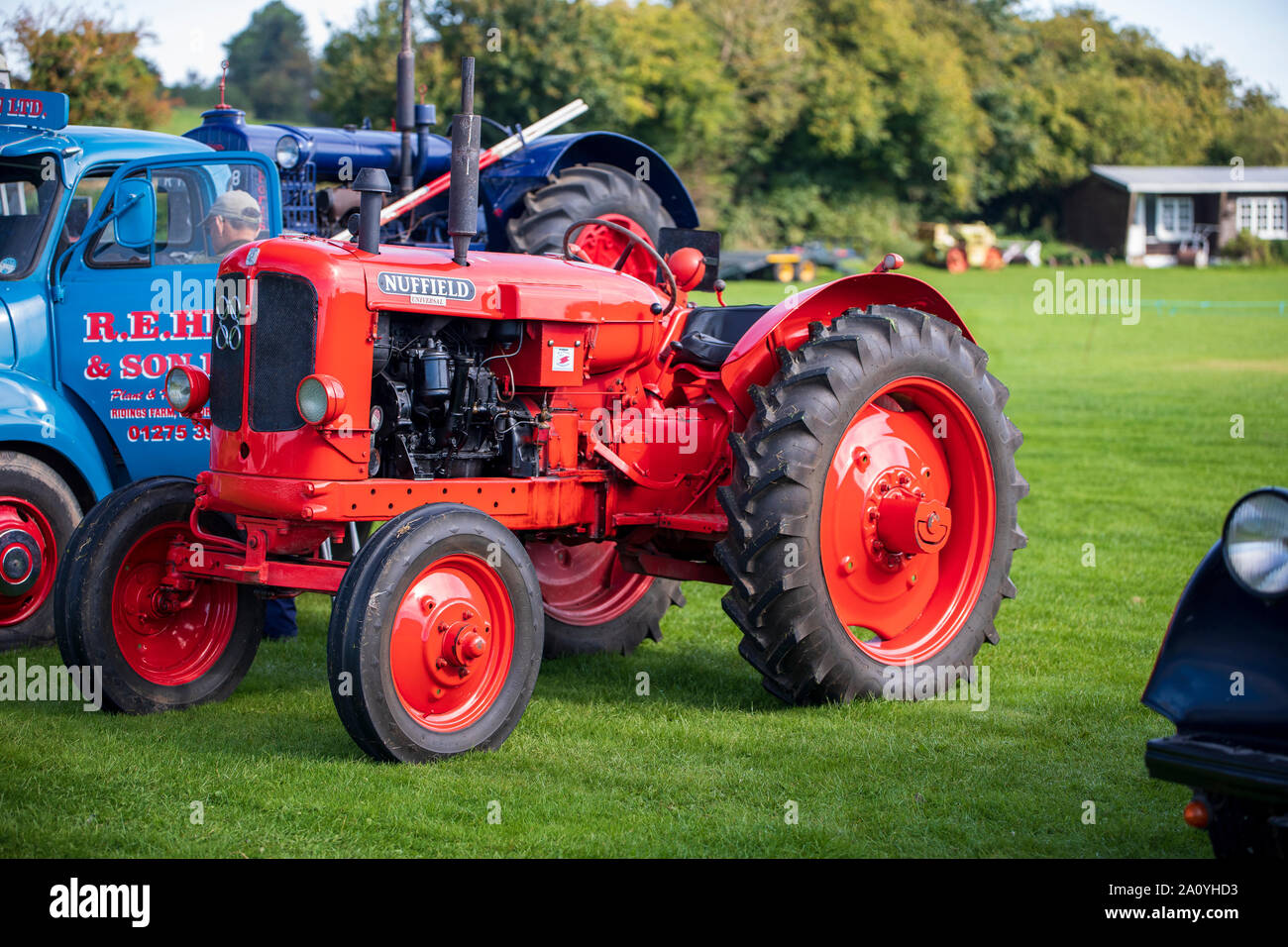 Nuffield Universal Vintage Tractor, 1955, TSU 272 at the Chew Stoke ...