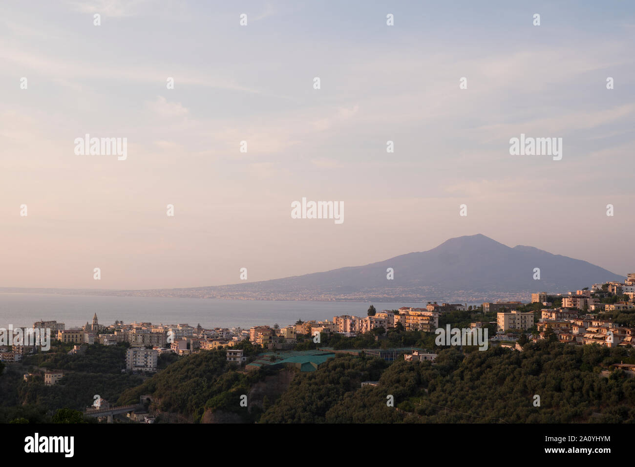 Naples vesuvius buildings from hi-res stock photography and images - Alamy