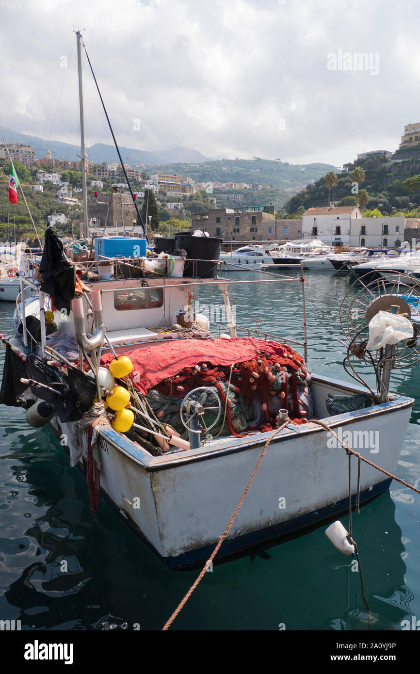 Italian fishing trawler hi-res stock photography and images - Alamy