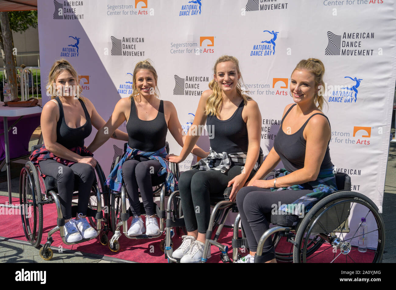 Costa Mesa, California, USA. 21st Sep, 2019. The Rollettes Adaptive ...