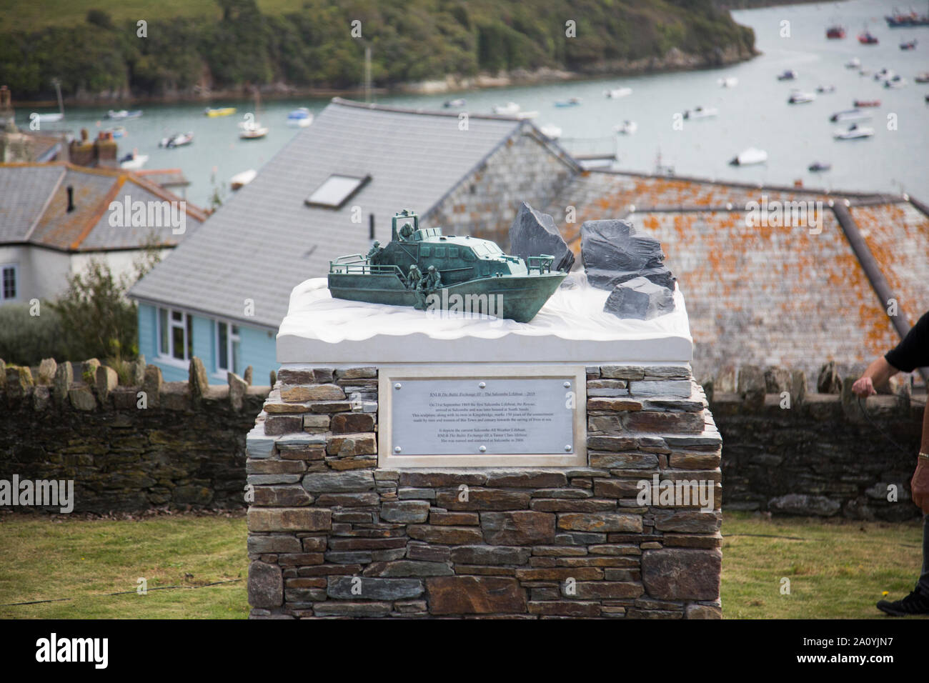 Unveiling of the new RNLI memorial to celebrate 150 years of the ...