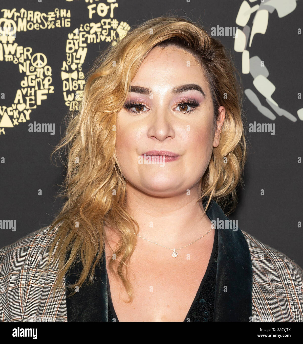 Los Angeles, CA - Sept 21, 2019: Emma Hunton attends the Los Angeles ...