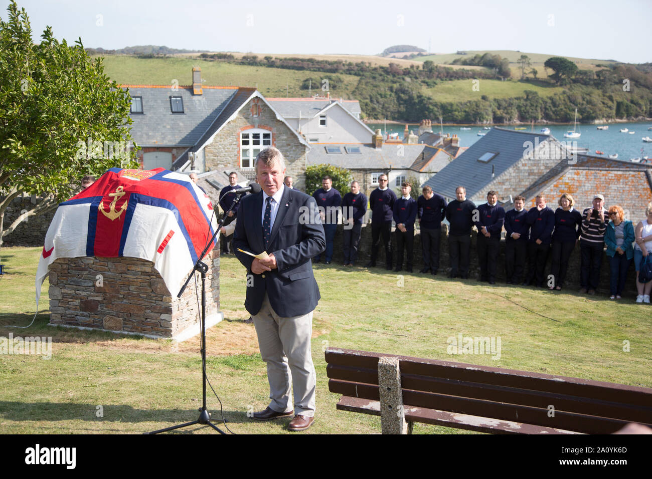 Unveiling of the new RNLI memorial to celebrate 150 years of the ...