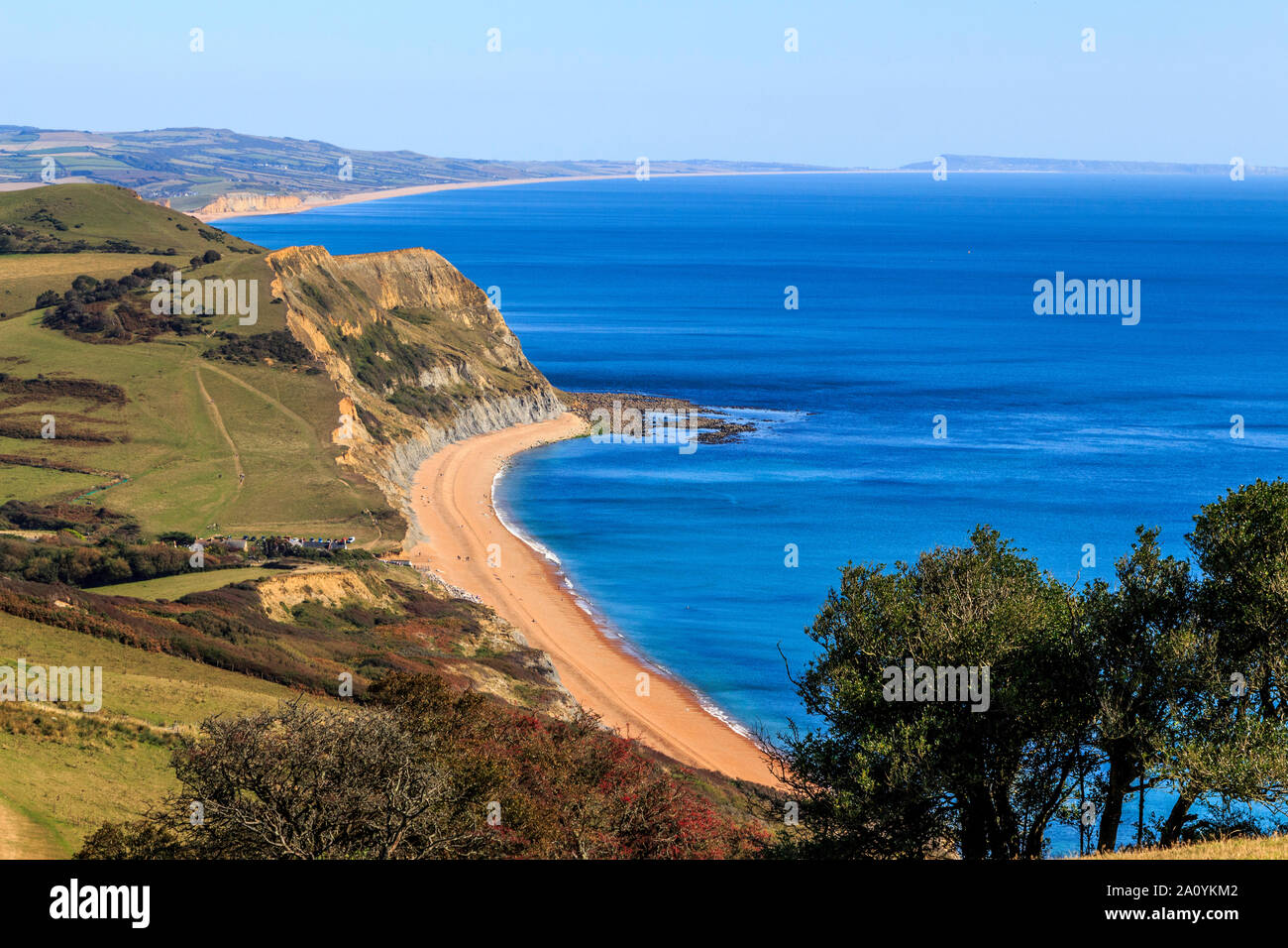 The golden cap dorset hi-res stock photography and images - Alamy