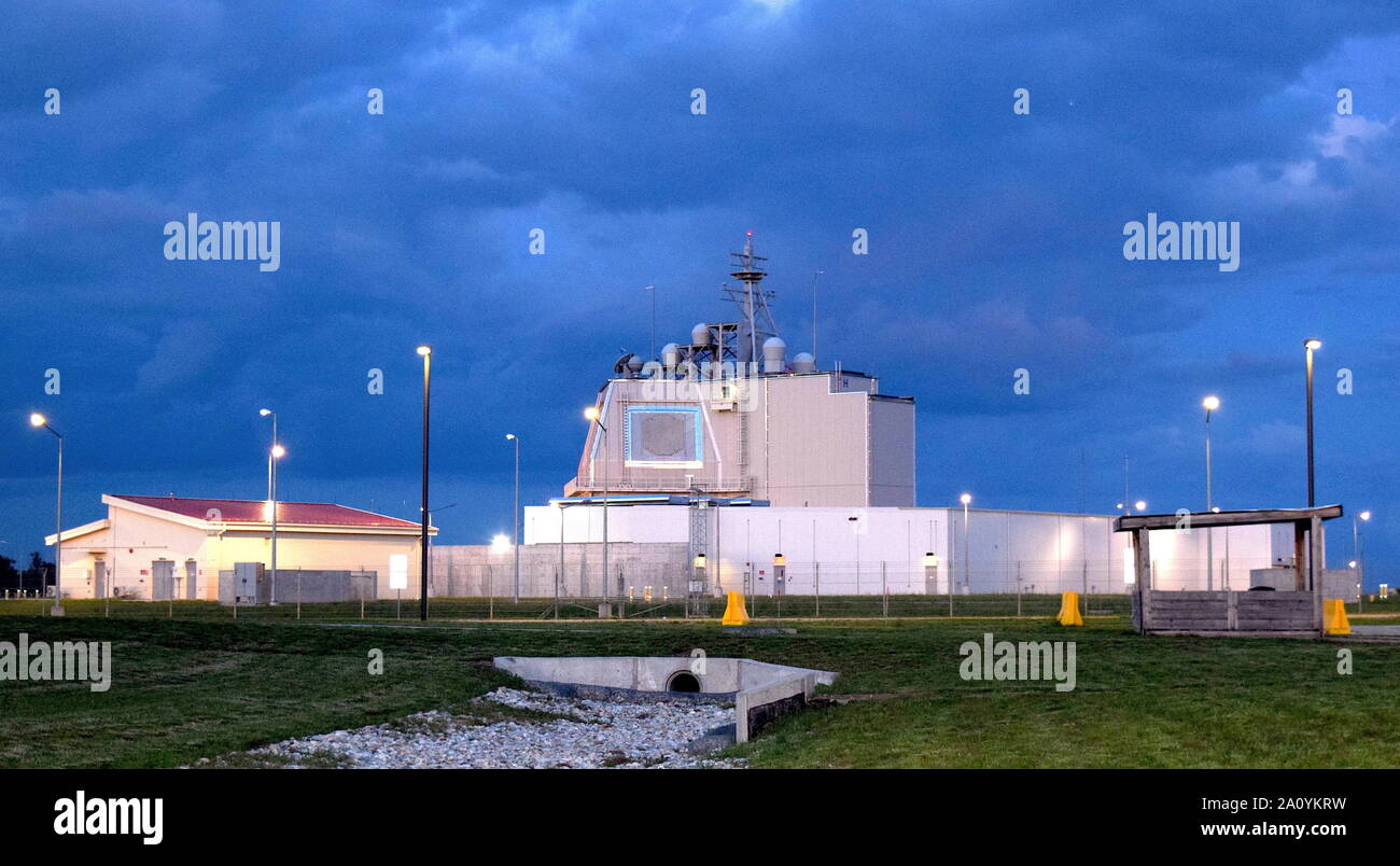 NAVAL SUPPORT FACILITY DEVESELU, Romania (Sept. 1, 2019) – Dark clouds ...