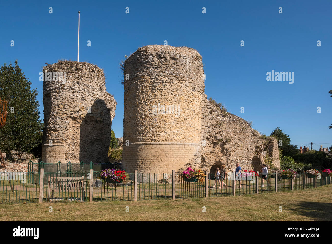 Bungay Castle, Bungay, Suffolk, UK Stock Photo - Alamy