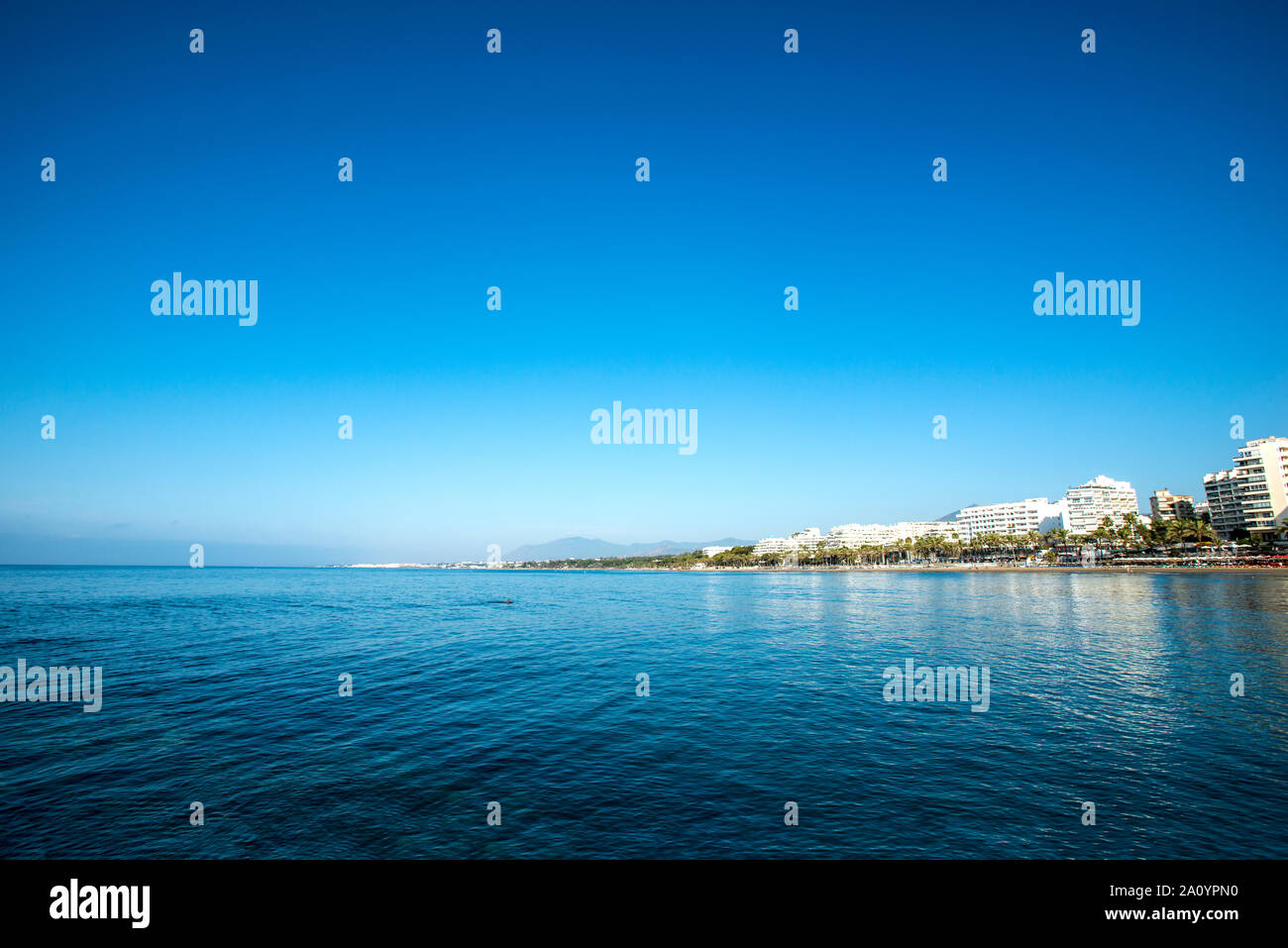 Coast of the Sun, Marbella, Spain Stock Photo - Alamy