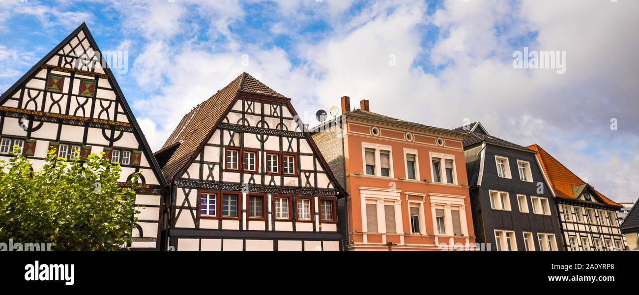 historic town unna in germany Stock Photo - Alamy