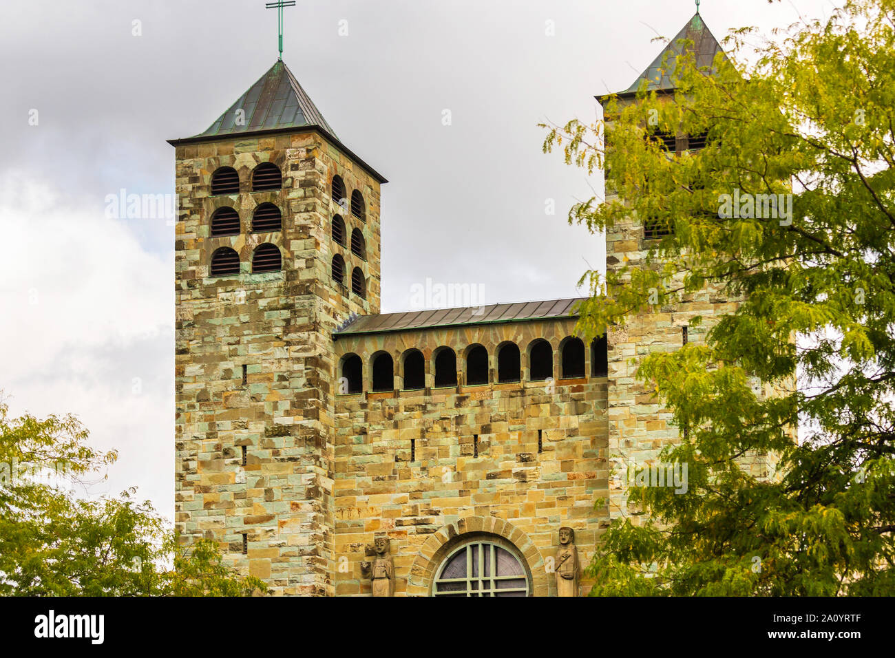 historic town unna in germany Stock Photo - Alamy
