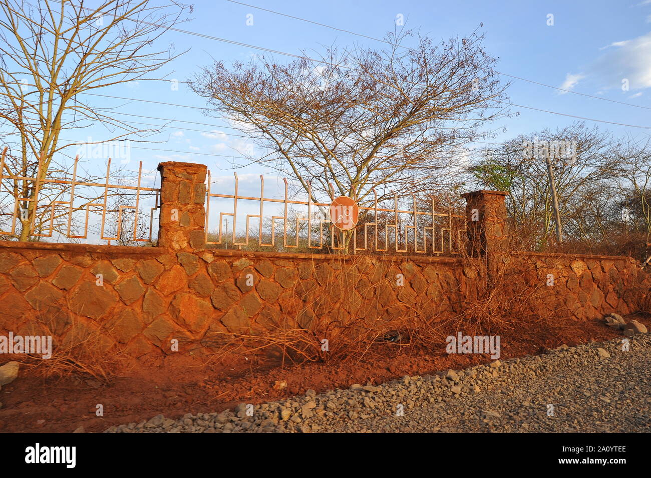 Perimeter Wall On Bricks High Resolution Stock Photography and Images ...