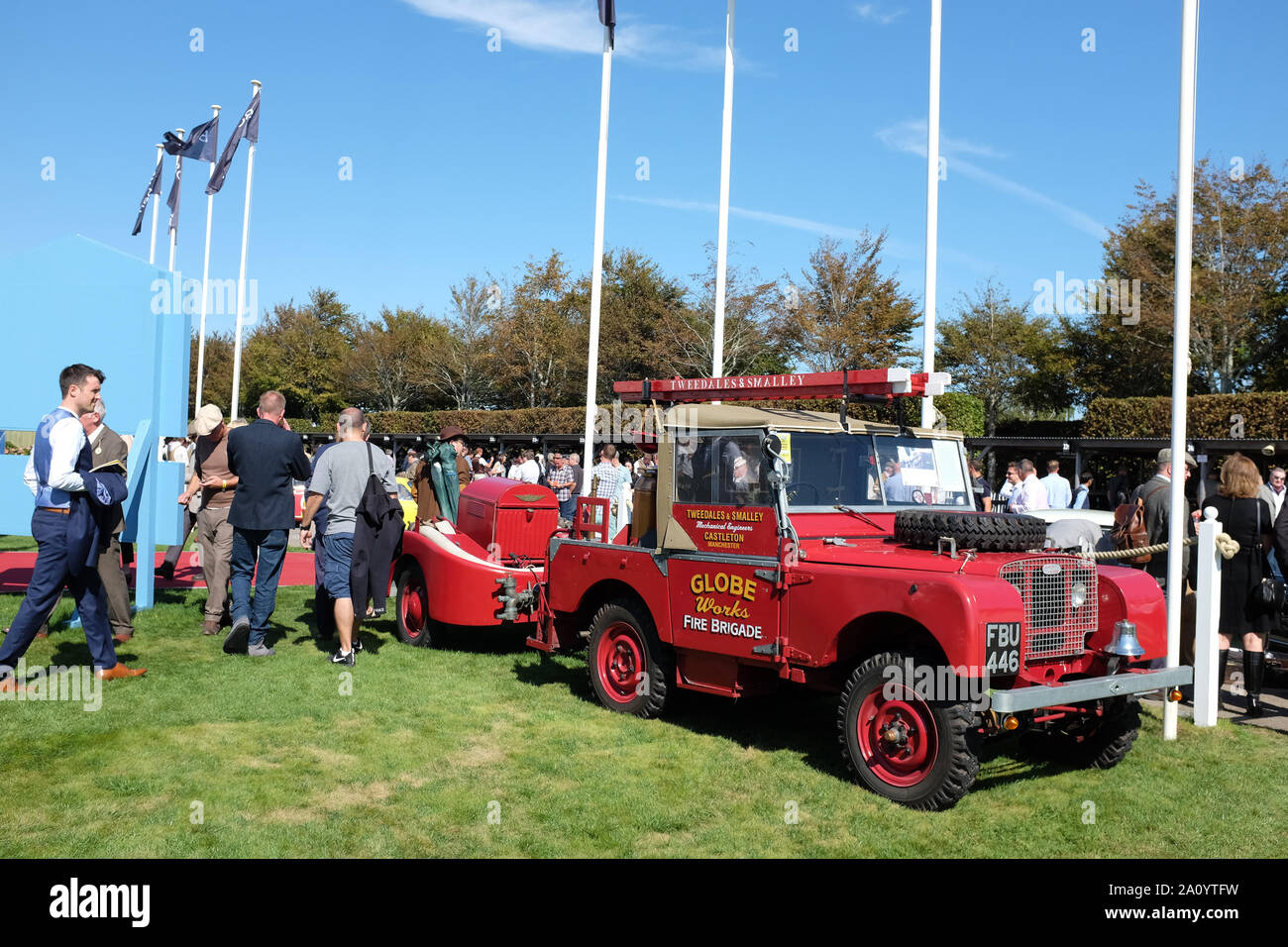 Land rover fire engine hi-res stock photography and images - Alamy