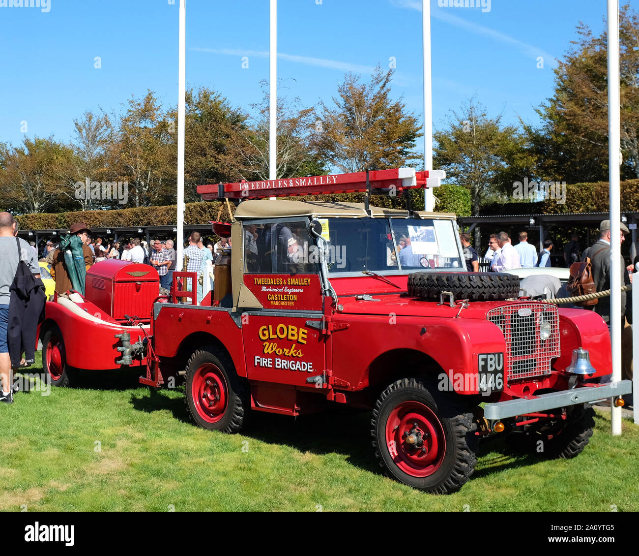 Land rover fire engine hi-res stock photography and images - Alamy