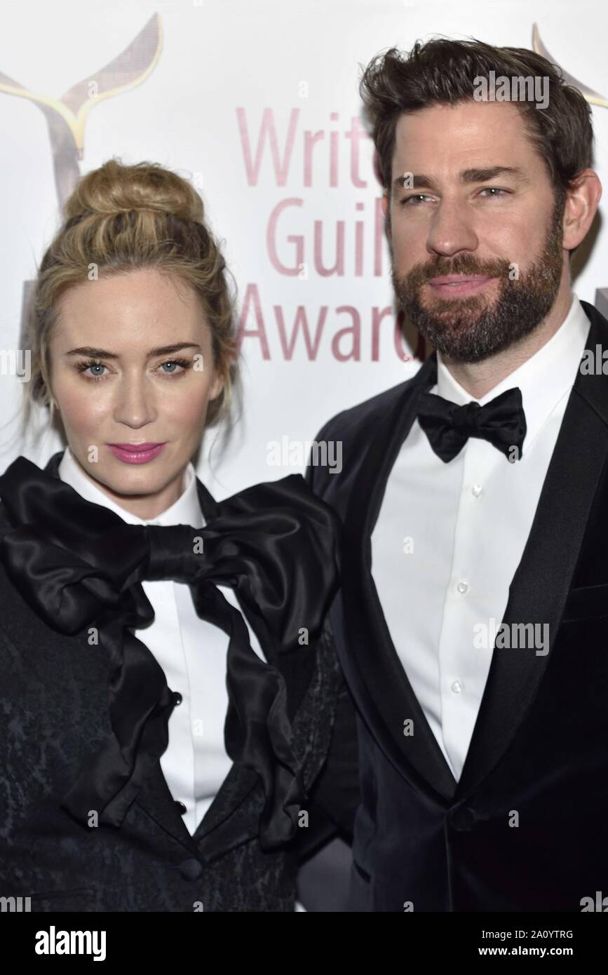 New York. NY. USA. Emily Blunt and John Krasinski at the 71st Annual ...