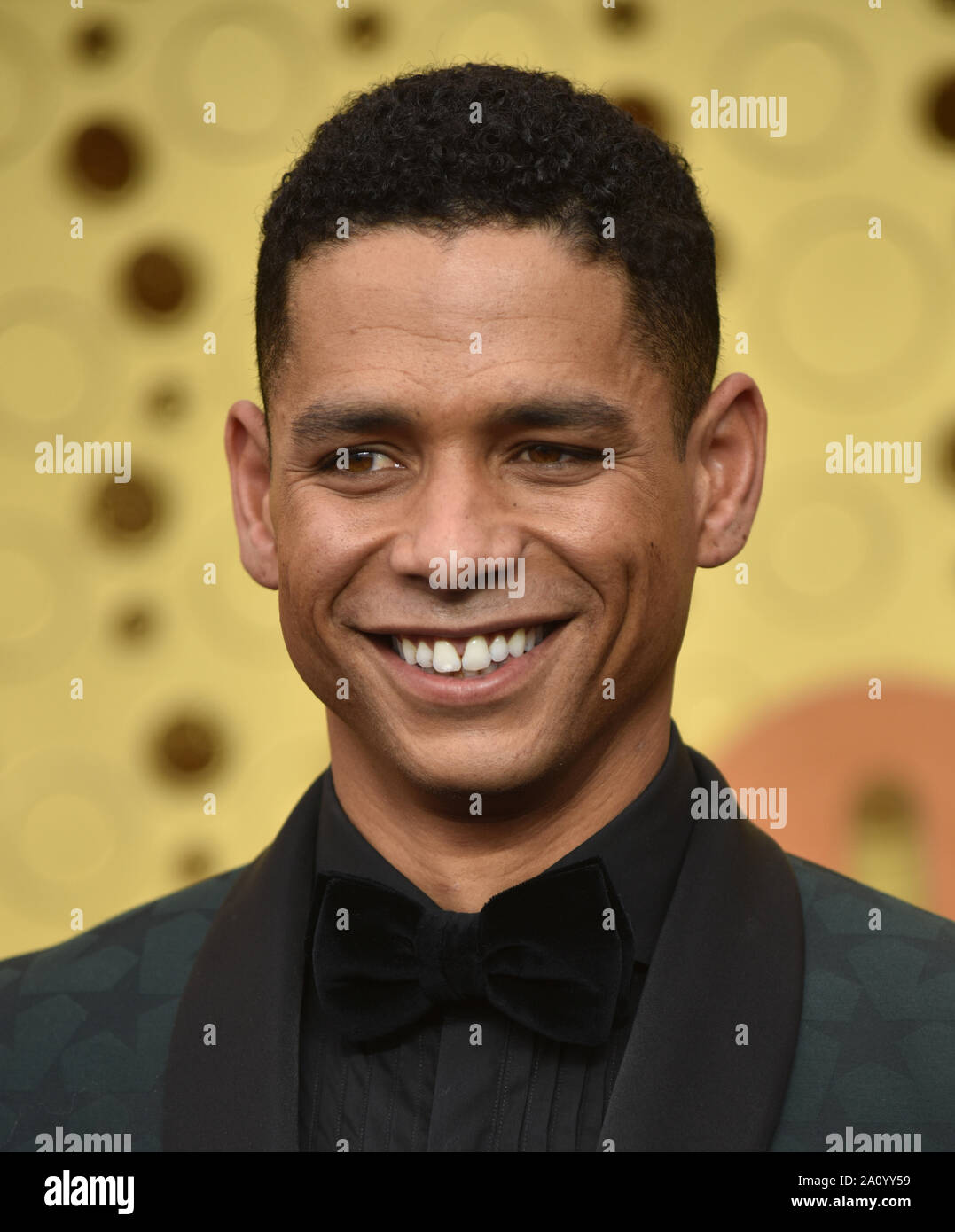 Los Angeles, USA. 22nd Sep, 2019. Charlie Barnett arrives for the 71st ...