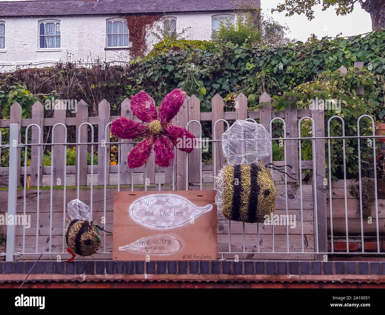 Belbroughton, England, United Kingdom, 22/09/2019, Scarecrow festival ...
