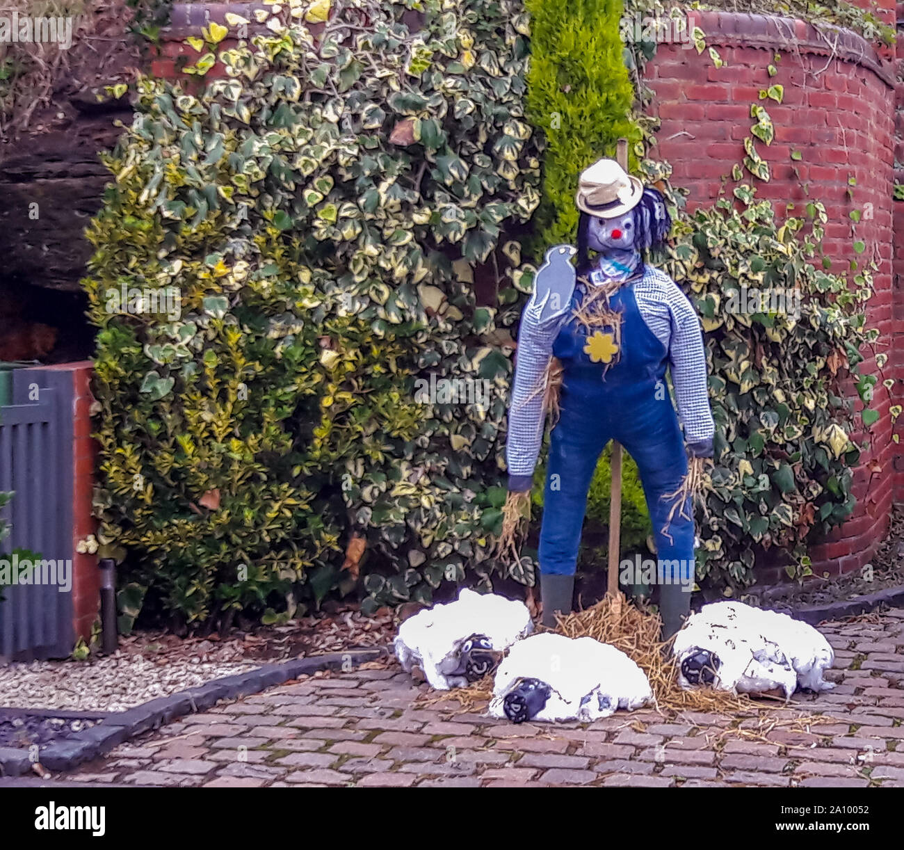 Belbroughton, England, United Kingdom, 22/09/2019, Scarecrow festival ...