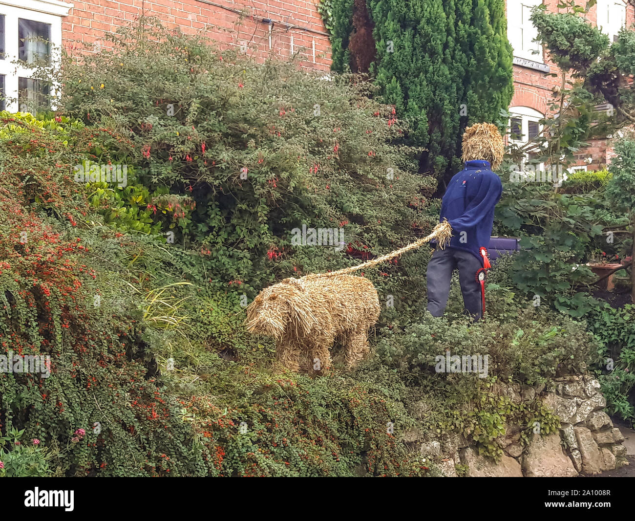 Belbroughton, England, United Kingdom, 22/09/2019, Scarecrow festival ...