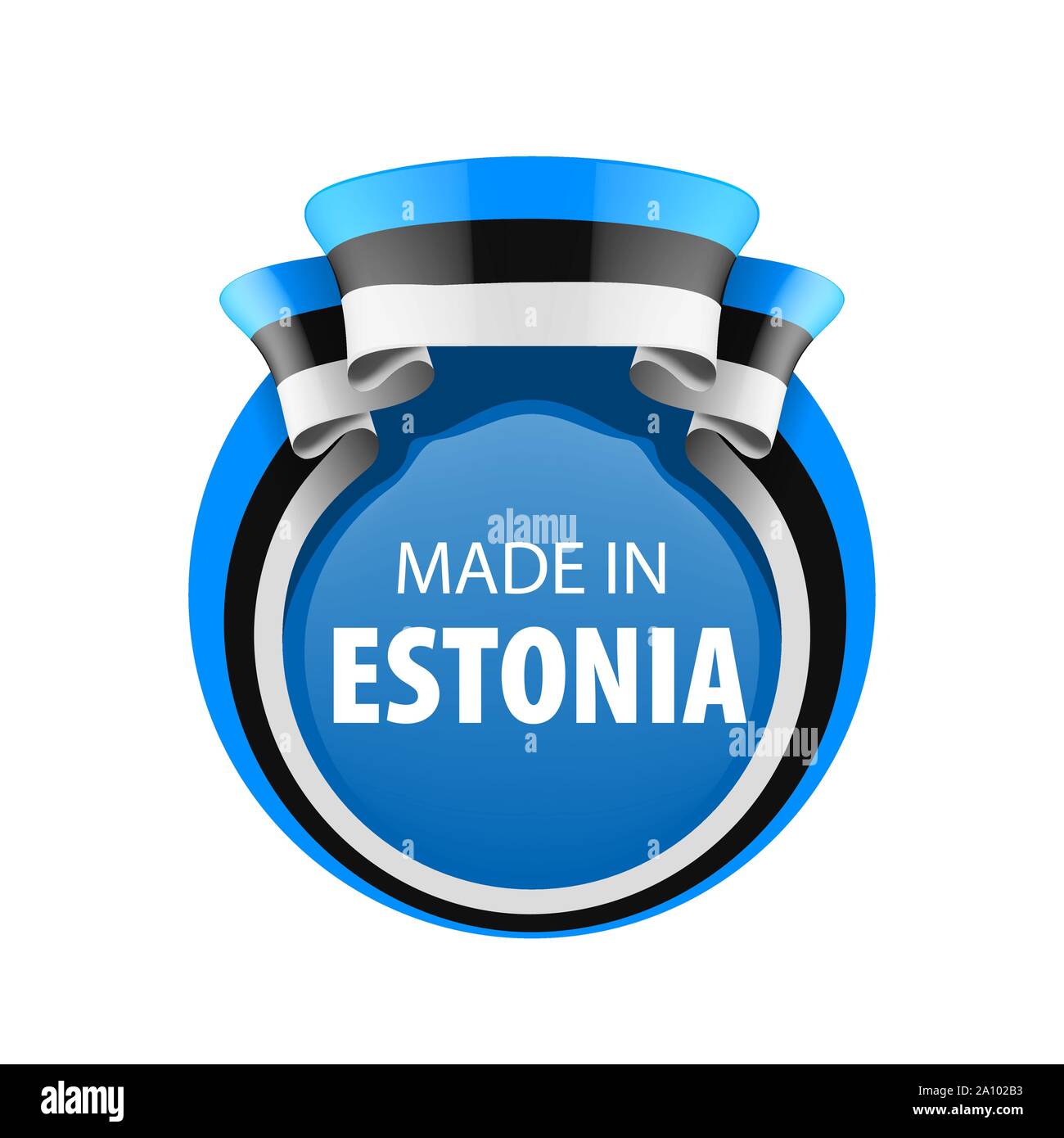Estonian tourist sign Stock Vector Images - Alamy